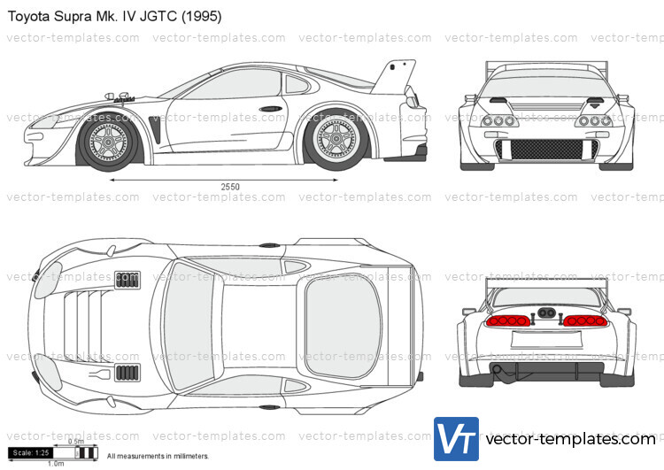 Templates Cars Toyota Toyota Supra Mk IV JGTC